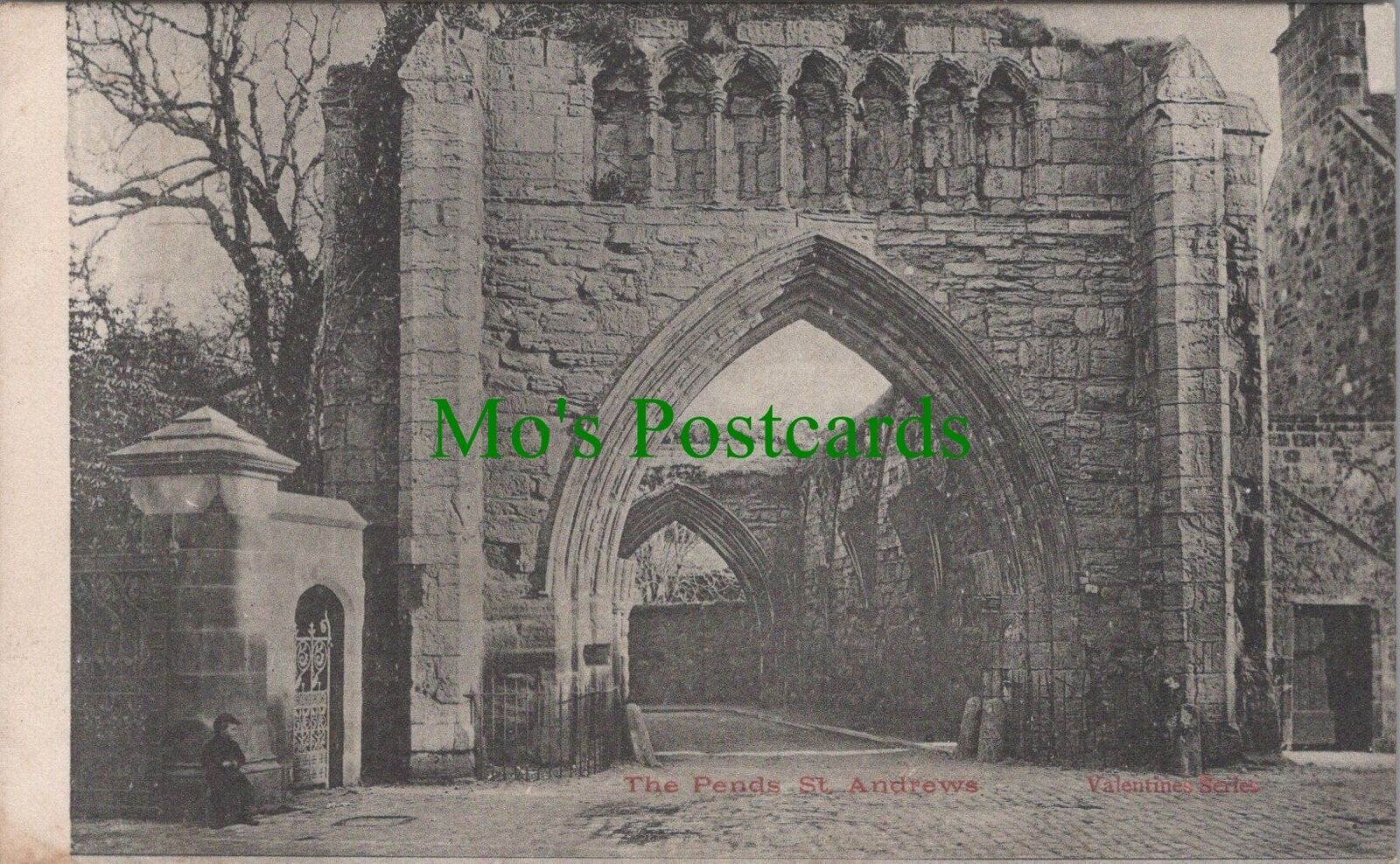 Scotland Postcard - St Andrews, The Pends, Augustinian Cathedral Priory ...