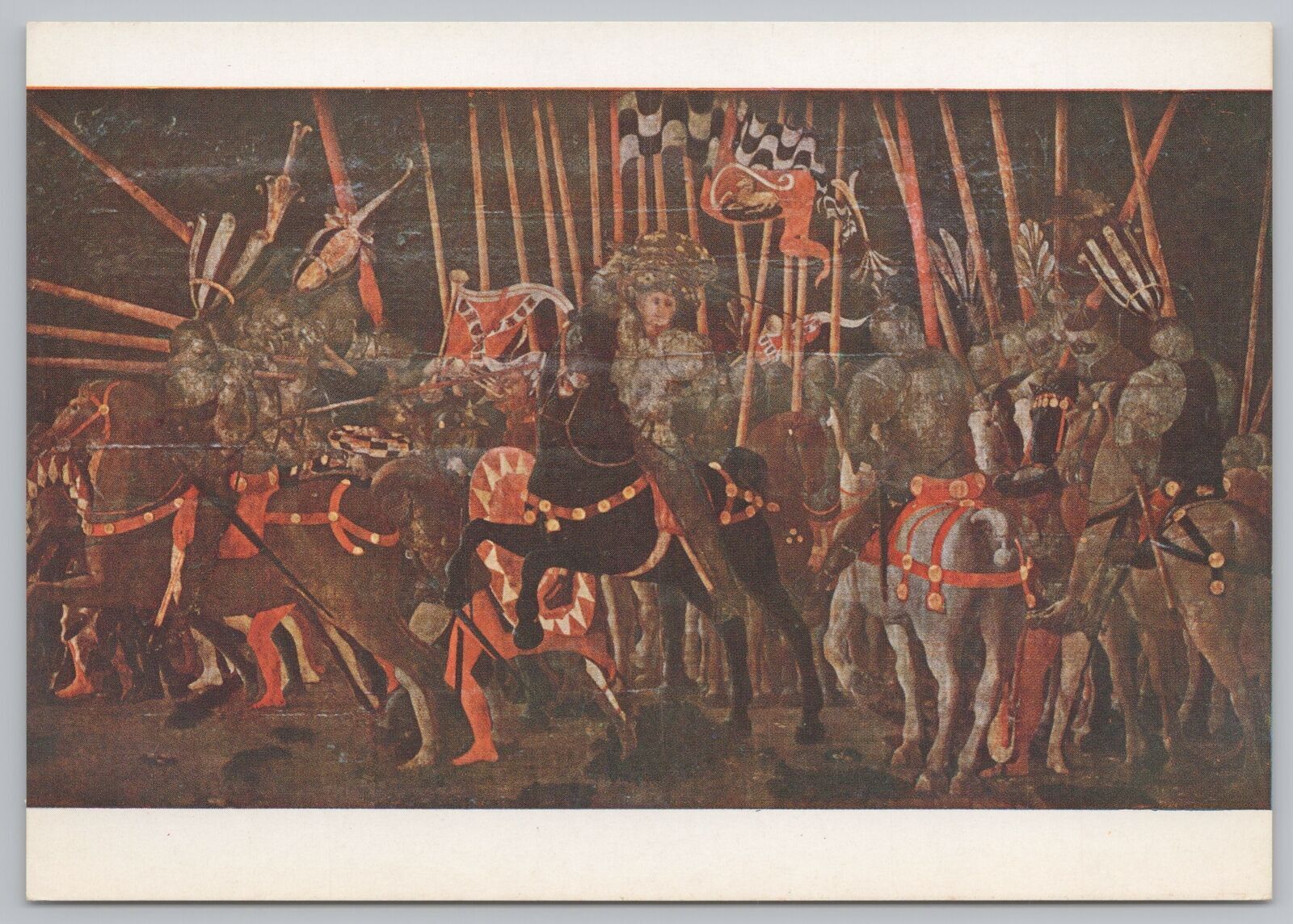 Art~Paolo Ucello~Battle Of San Romano~Set Of 3 Paintings~1435-60 ...