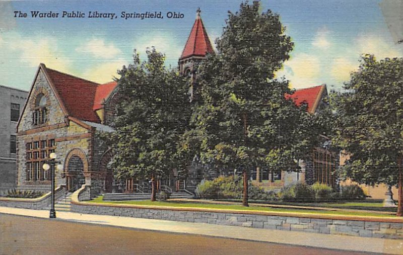 The Warder Public Library In memory of Jeremiah and Ann A. Warder ...