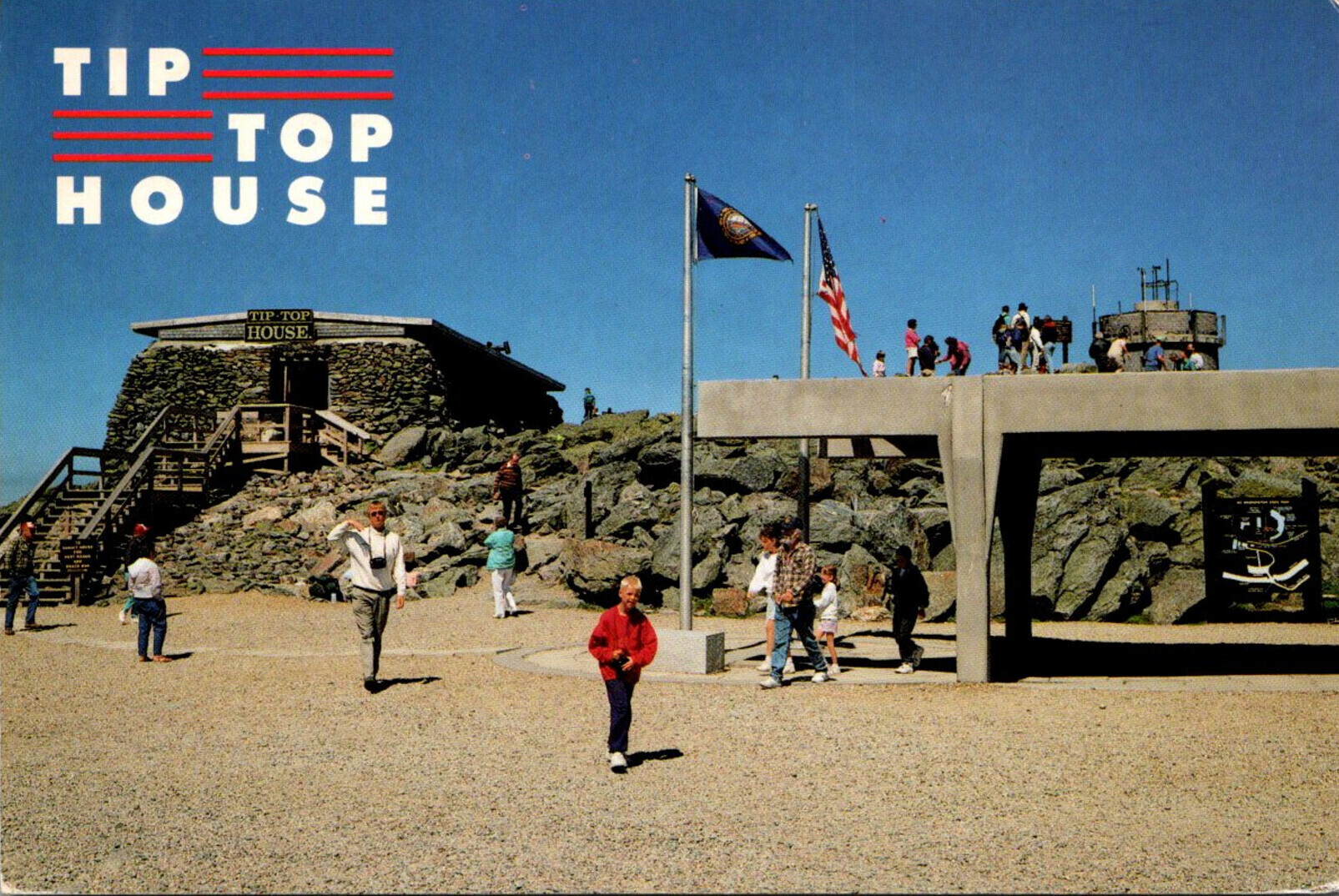New Hampshire White Mountains Mount Washington Tip Top House | United ...