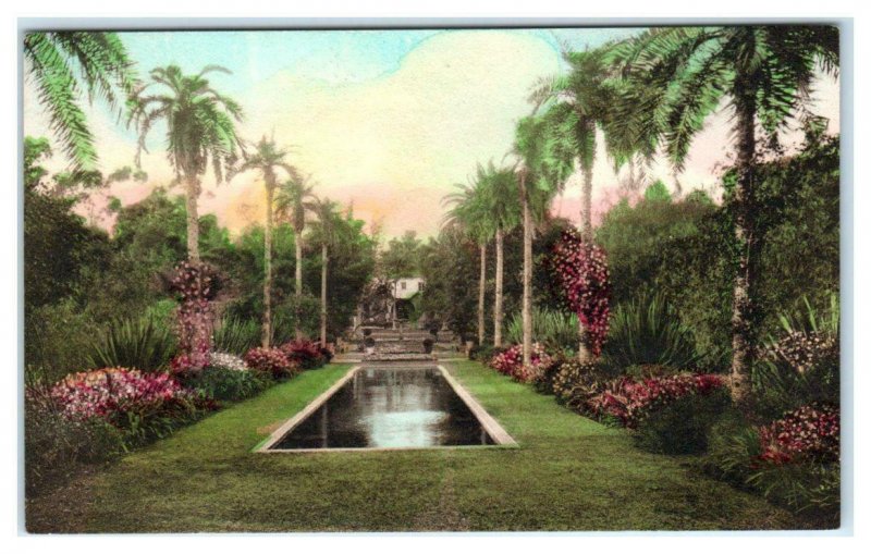 MONTECITO, Santa Barbara CA ~ Handcolored "EL CIELITO" Parshall Home ...