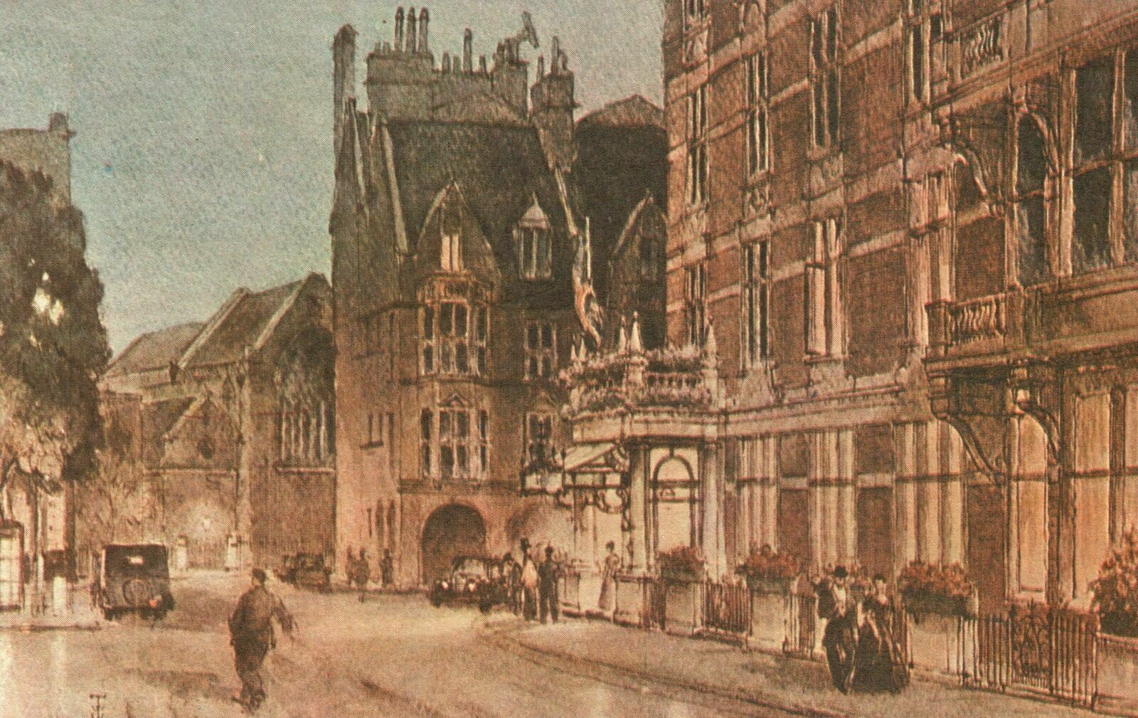 Vintage Postcard 1910's The Connaught Carlos Place London W.t. England ...