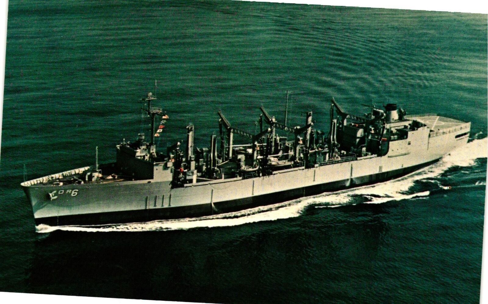 Vintage Postcard- USS Kalamazoo Replenishment Fleet Oiler | Other ...