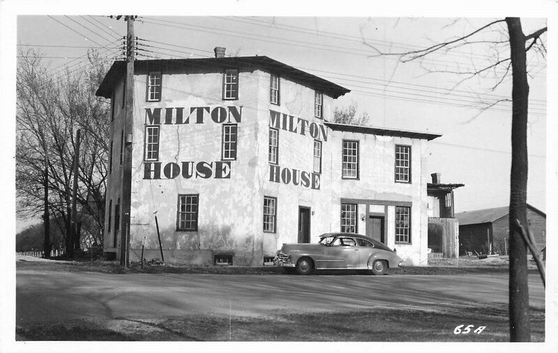 Auto Cook Milton House Wisconsin Underground Railroad RPPC Photo ...