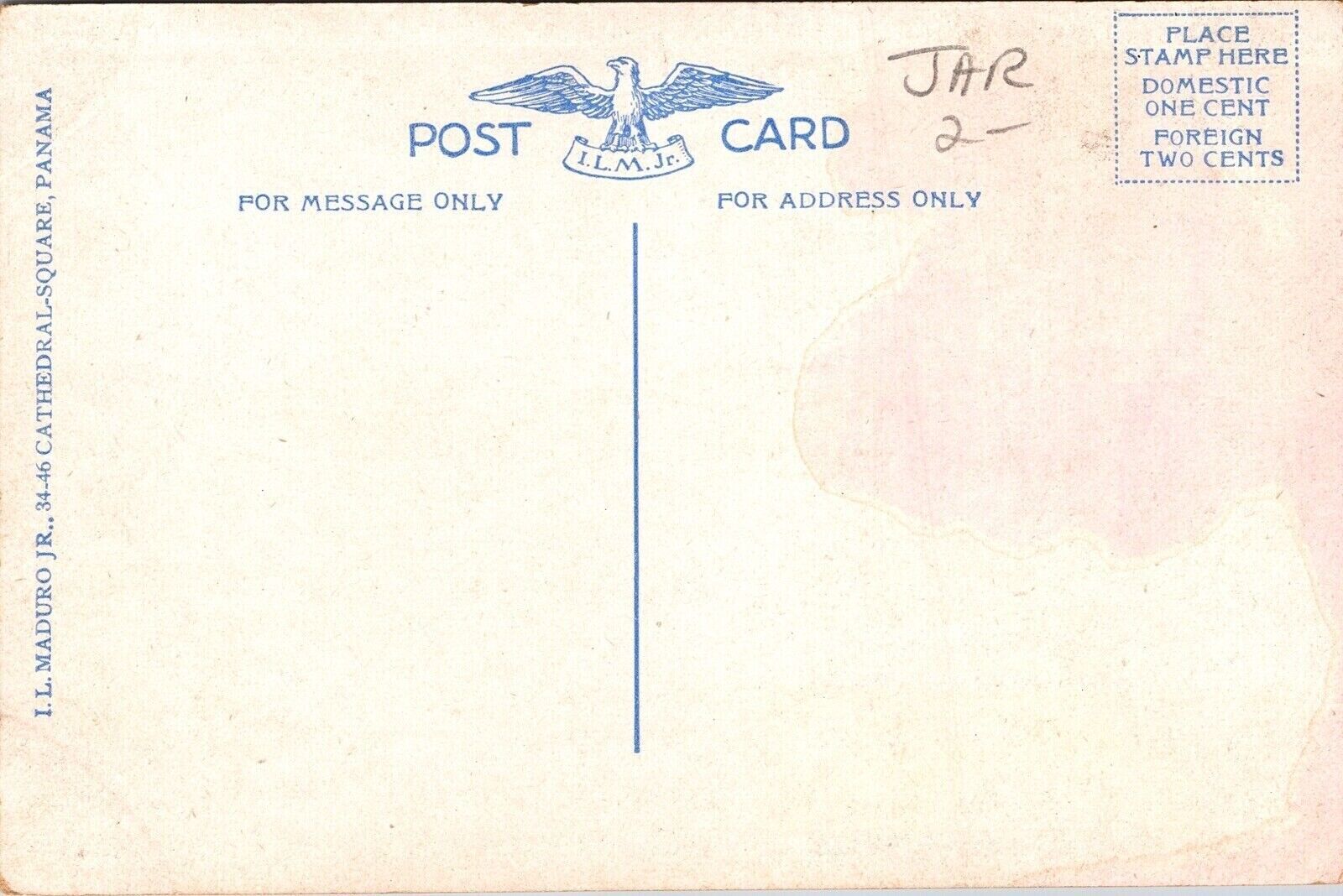 Atlantic Terminal Cristobal Piers Bay Panama Canal Antique Divided Back ...