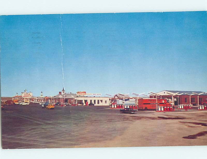 Bent Pre-1980 Sinclair GAS Station at Little America Motel Cheyenne WY ...