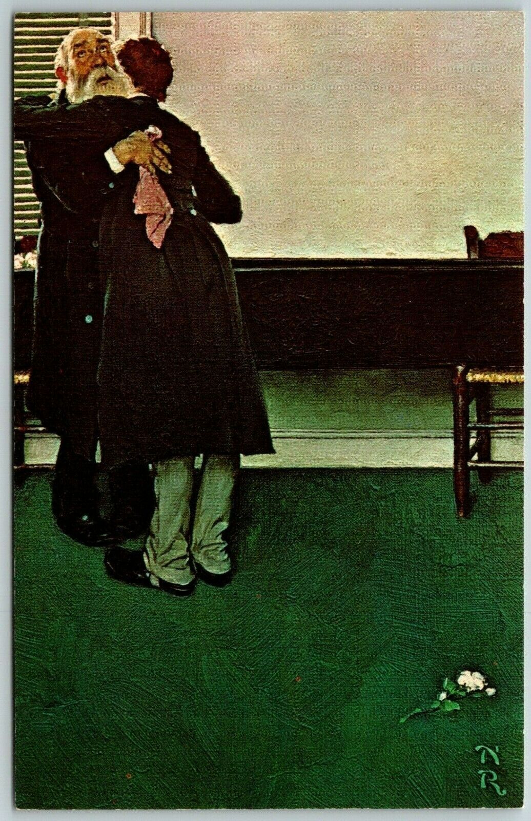 The Duke & Dauphin, Adventures of Huck Fin by Norman Rockwell ...