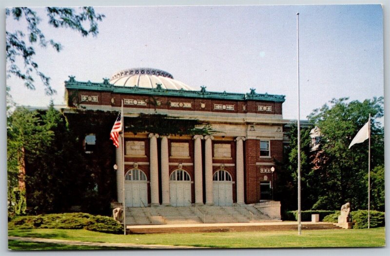 Vtg Champaign IL the Auditorium University of Illinois 1950s View ...
