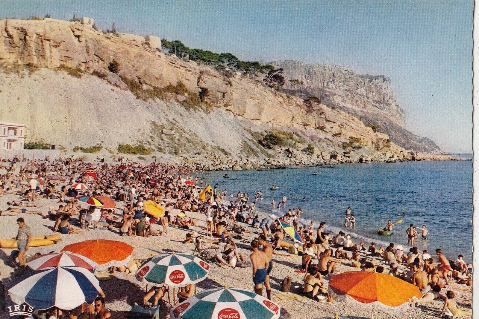 BF21538 cassis sur mer b du r la plage de la grande mer france front ...