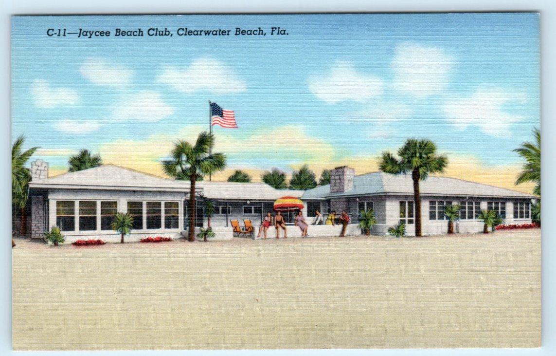 CLEARWATER BEACH, Florida FL ~ JAYCEE BEACH CLUB c1930s Pinellas County ...