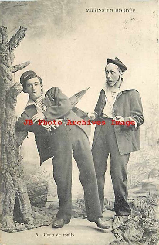 French Navy, Marins en Bordee, Cliche Audiard, Coup de Roulis | Europe ...
