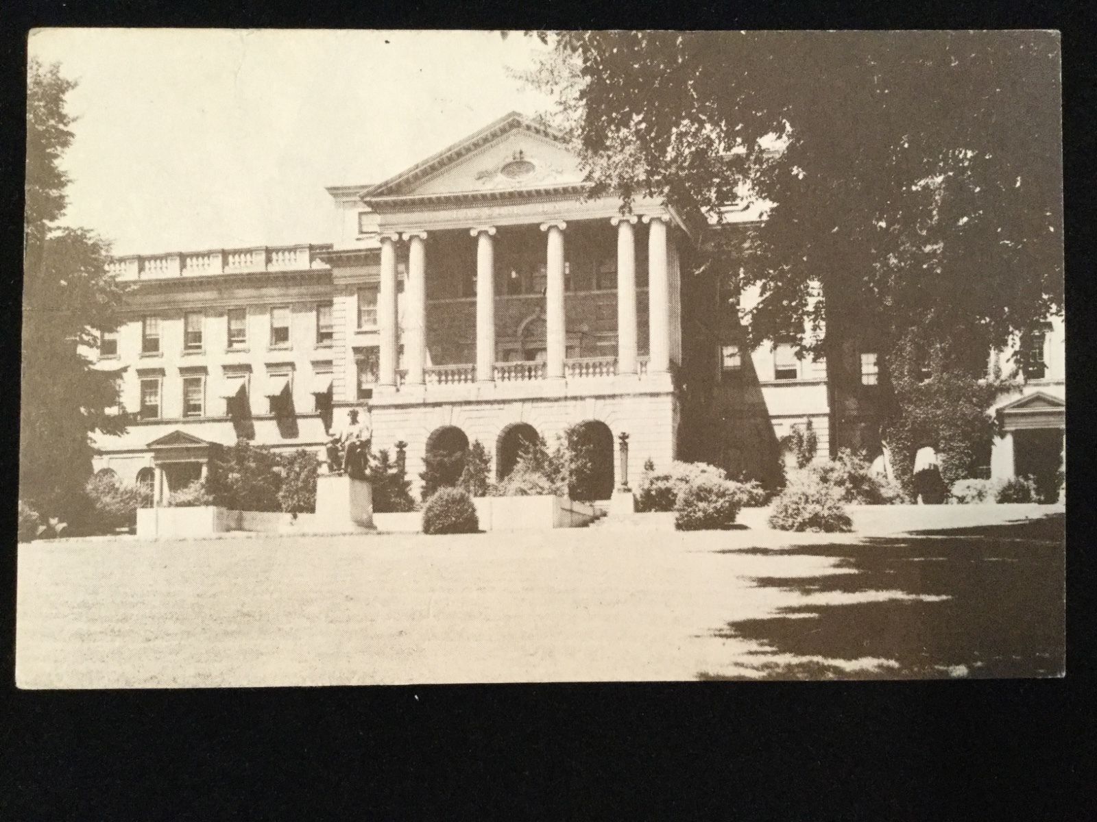 1950 Bascom Hall, University of Wisconsin-Madison Postcard | United ...