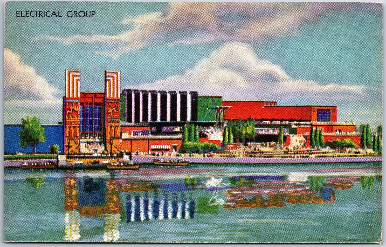 Vintage Postcard Full Frontal of the Hall of Science Chicago World's ...