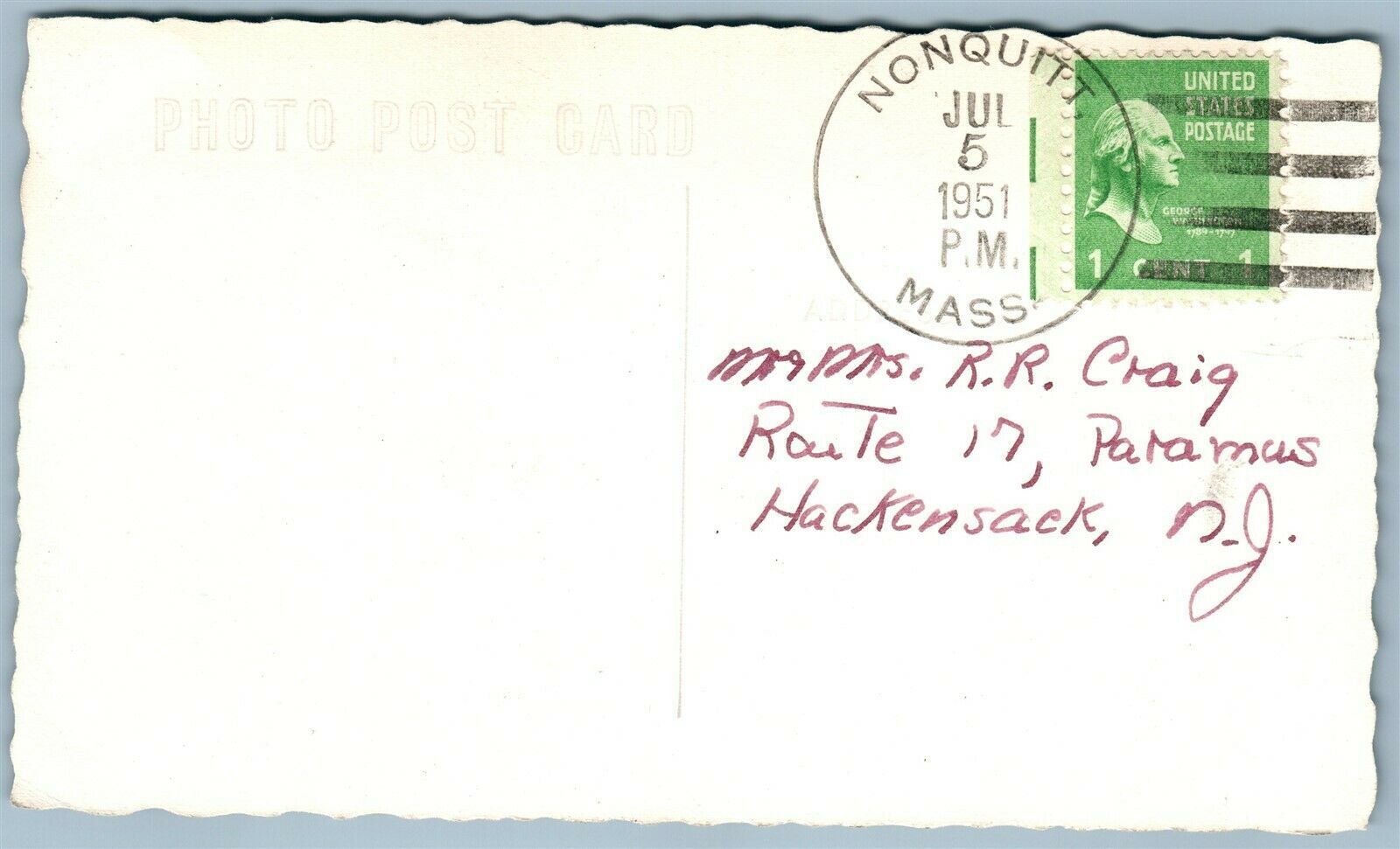 Nonquitt MA Boat Races Vintage Real Photo Postcard Rppc | United States ...