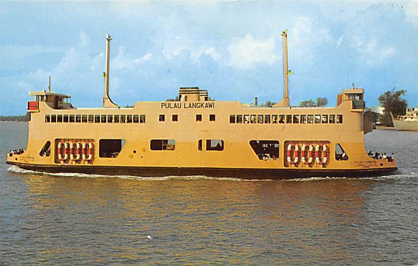 Pulau Langkawi Ferry Boat Penang Butterworth Ferry Ferry Boat Ship ...