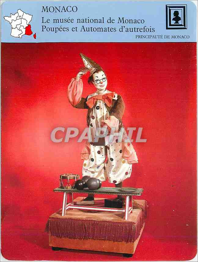 illustrated sheet Monaco National Museum of Monaco dolls and automata ...