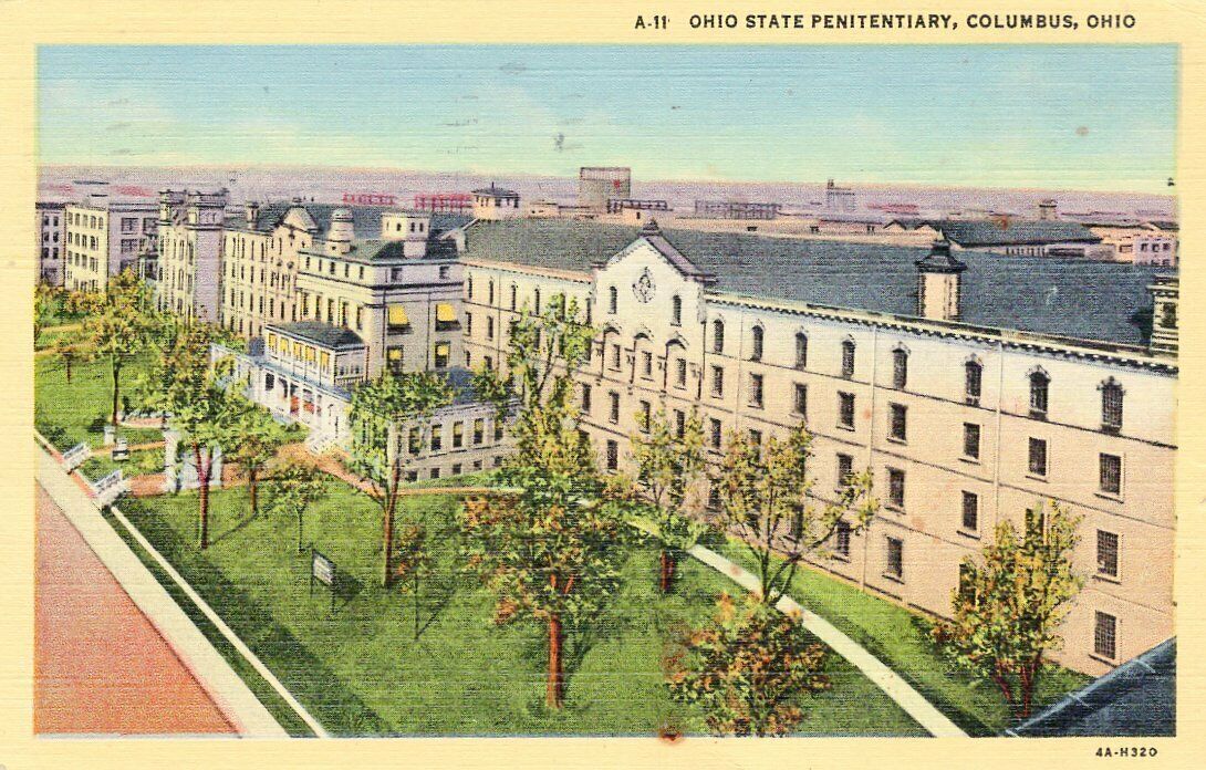 Columbus Ohio Penitentiary Vintage Postcard State Prison | United ...