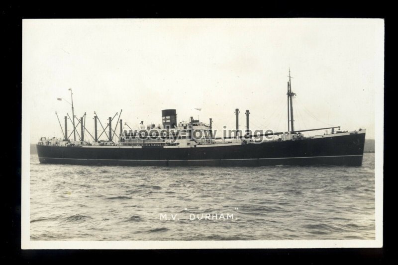 bf871 - Federal Steam Cargo Ship - Durham , built 1934 - postcard by B ...