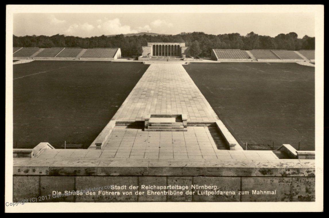 3rd Reich Germany Nuernberg Reichsparteitag Nuremberg Propaganda Card ...