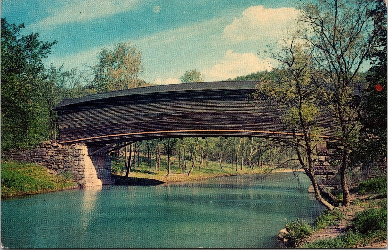 Historic Humpback Bridge Highway 60 Virginia Scenic River Chrome ...
