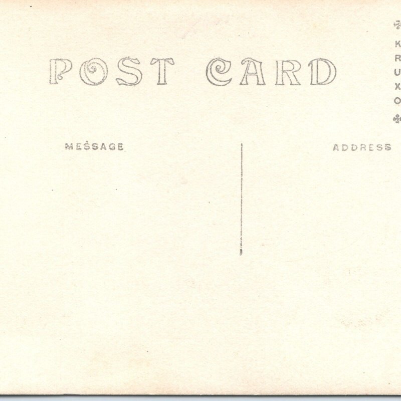 c1910s Aerial Birds Eye Pioneer Community RPPC Farm Real Photo Fog ...