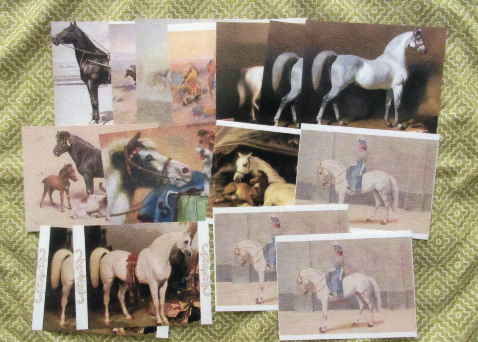 Horse Miniature Art Postcards, Famous Artists, Reproductions | Topics ...