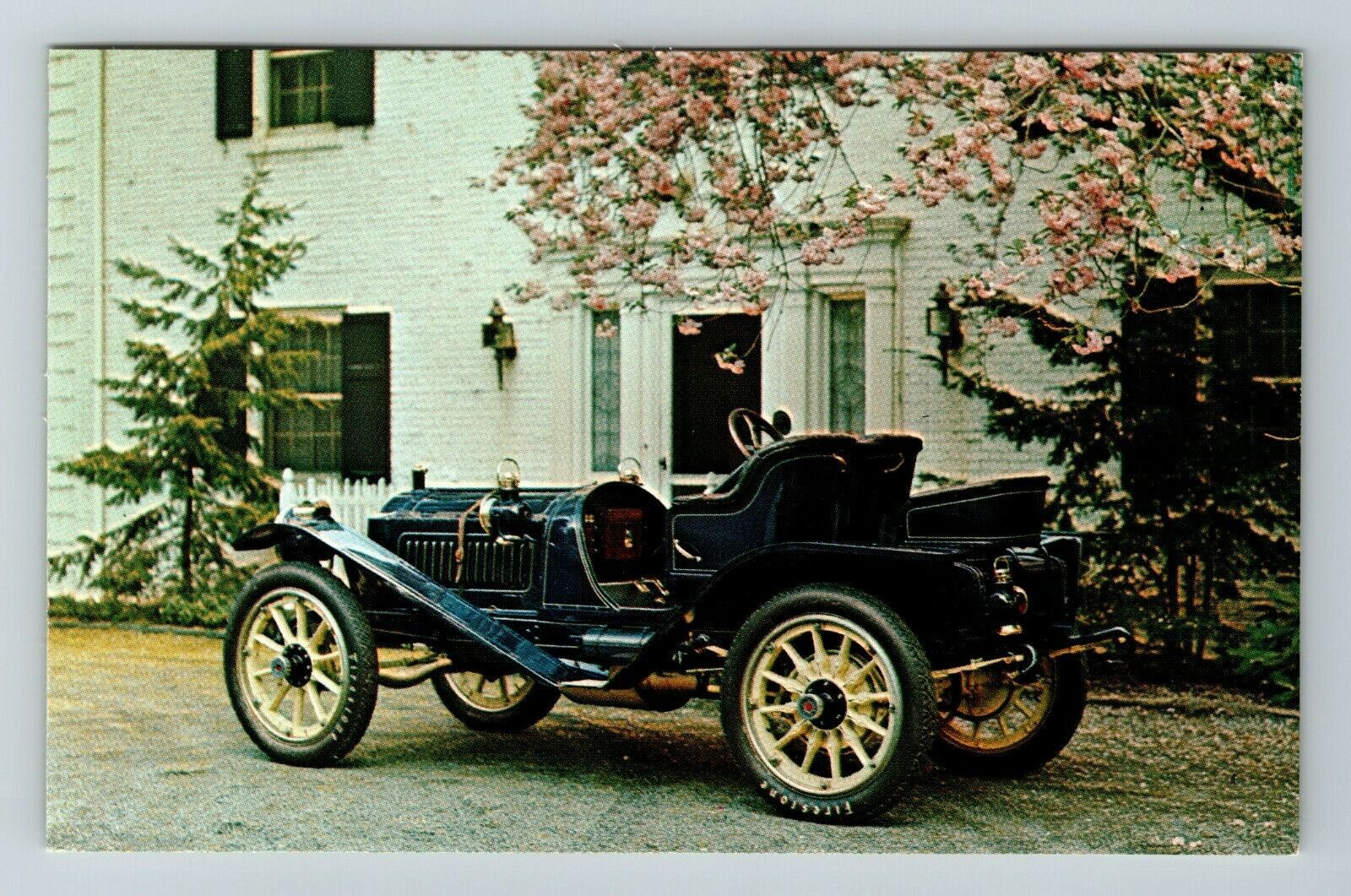 1909 Packard Model 30 Runabout Automobile Vintage Chrome Postcard ...