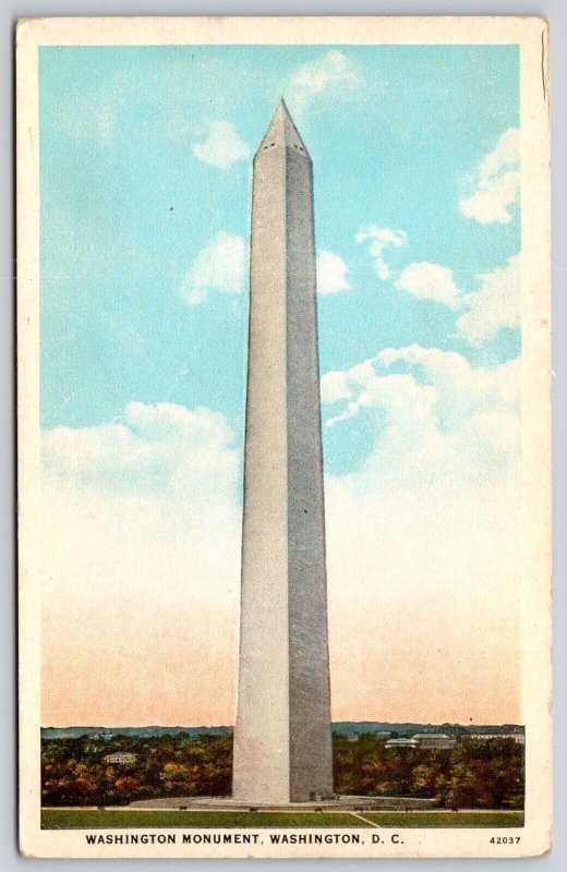 Washington DC George Washington Monument Historic National Landmark WB ...