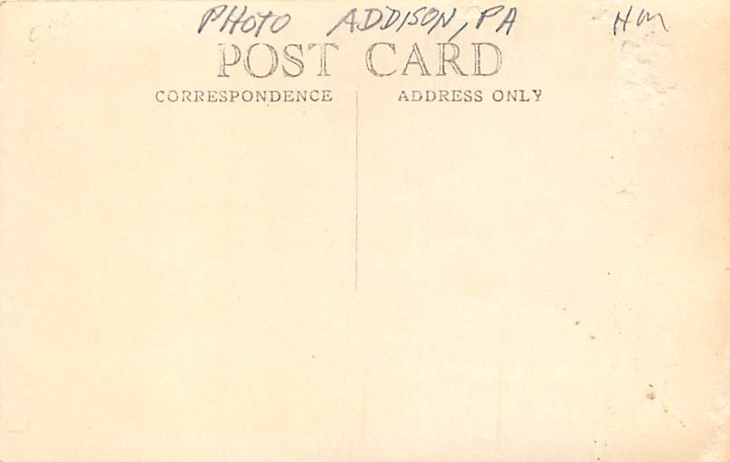 Rates of Toll of the Cumberland Road real photo - Addison, Pennsylvania ...