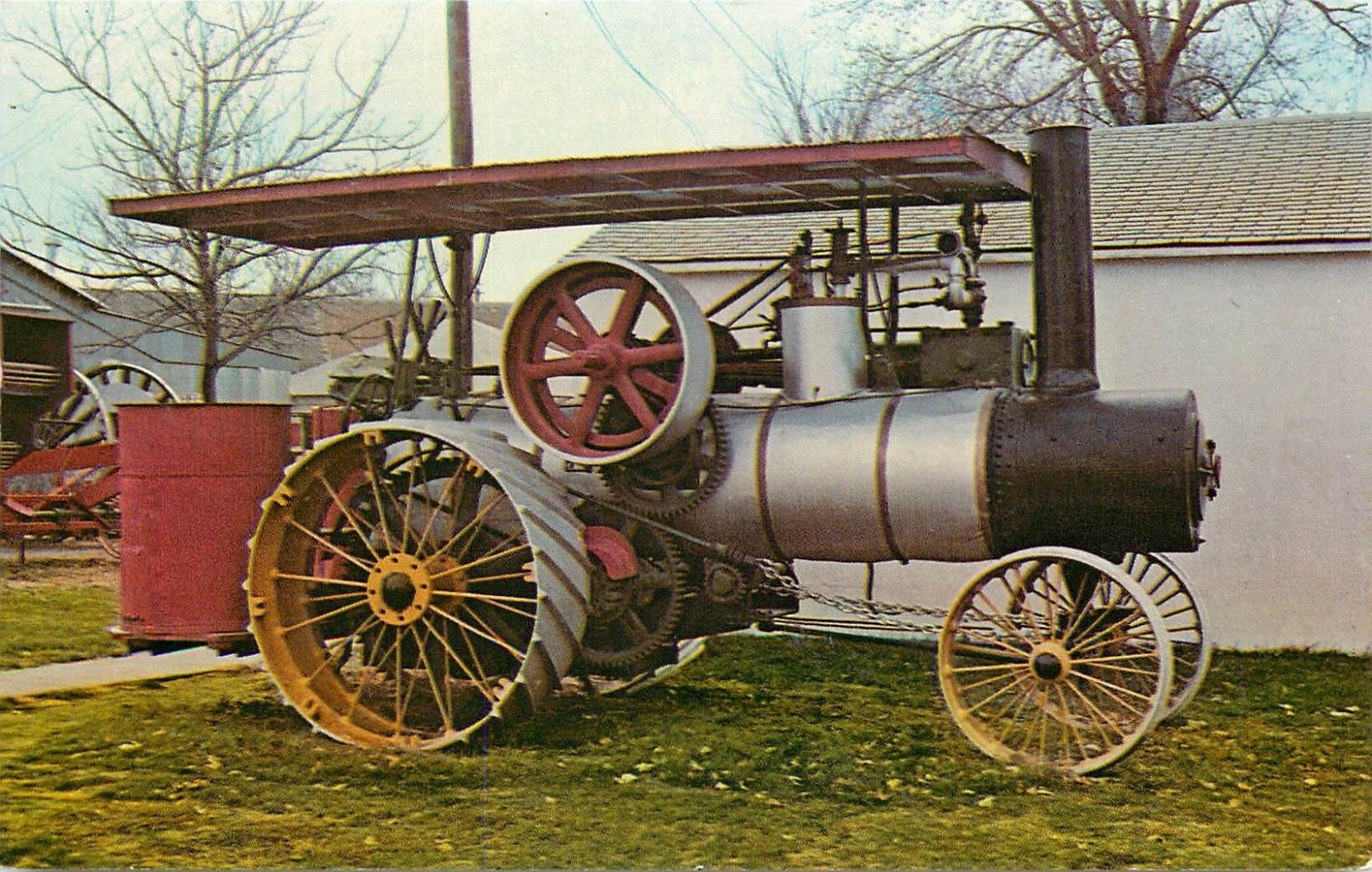 Russell Steam Traction Engine Threshing Pioneer Village Nebraska ...