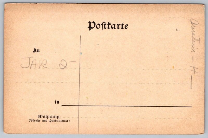 Brunn Germany Scenic Downtown Birds Eye View City Landmarks DB Postcard ...