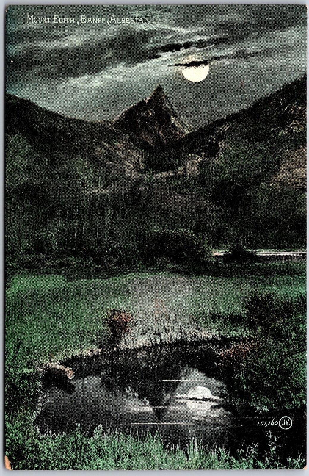 Mount Edith Banff National Park Alberta Canada Bow River Valley ...