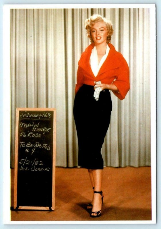 2 Postcards MARILYN MONROE as Rose "NIAGARA" Wardrobe Shots 4"x6 ...