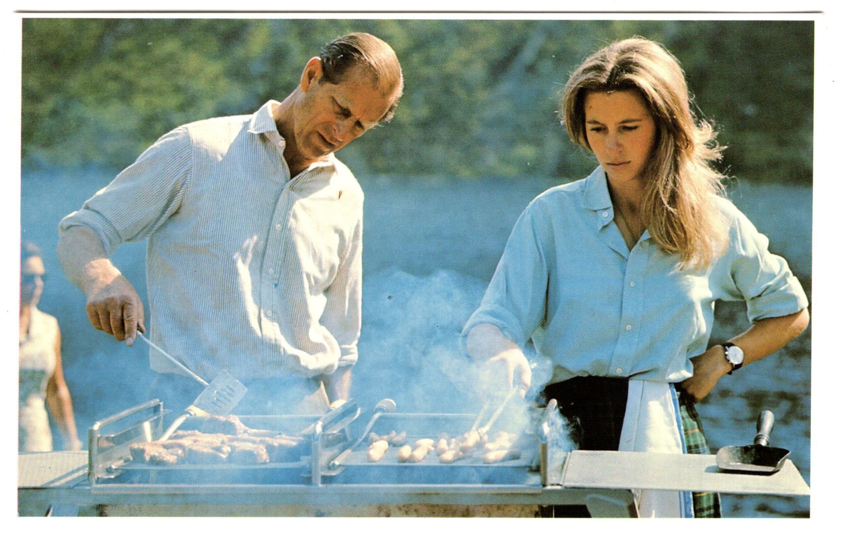 Princess Anne, Prince Philip, Barbecue, Balmoral, 1972, British Royal ...