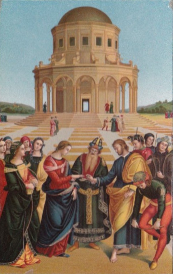 La Sposalizio della Vergine Raffaello Milano | Topics - Fine Arts ...