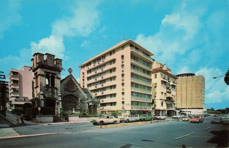 Postcard Miramar Hotel Row San Juan Puerto Rico | United States - US ...