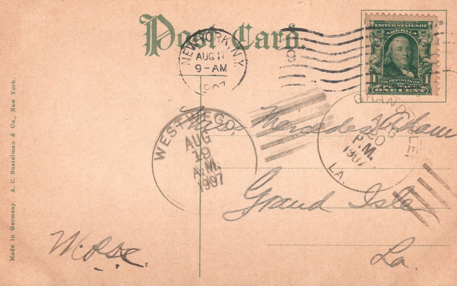 Vintage Postcard 1907 Powhatan Oak Tree Jamestown Exposition 1907 ...