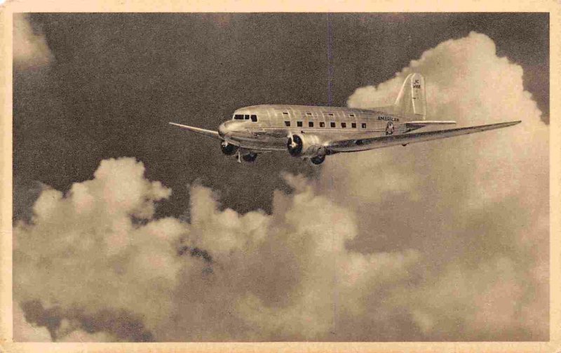 American Airlines Flagship Plane in Flight 1940 postcard | Topics ...