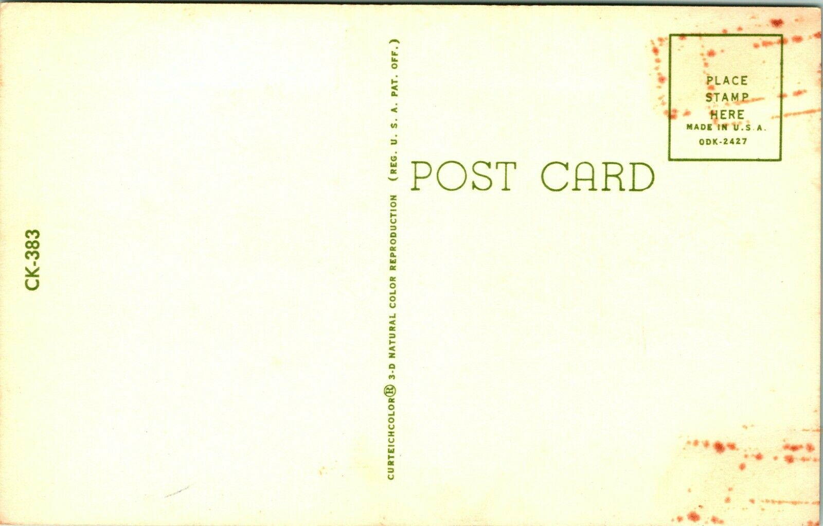 Multiview Banner Greetings From Johnson City Texas Multi View Deer UNP ...