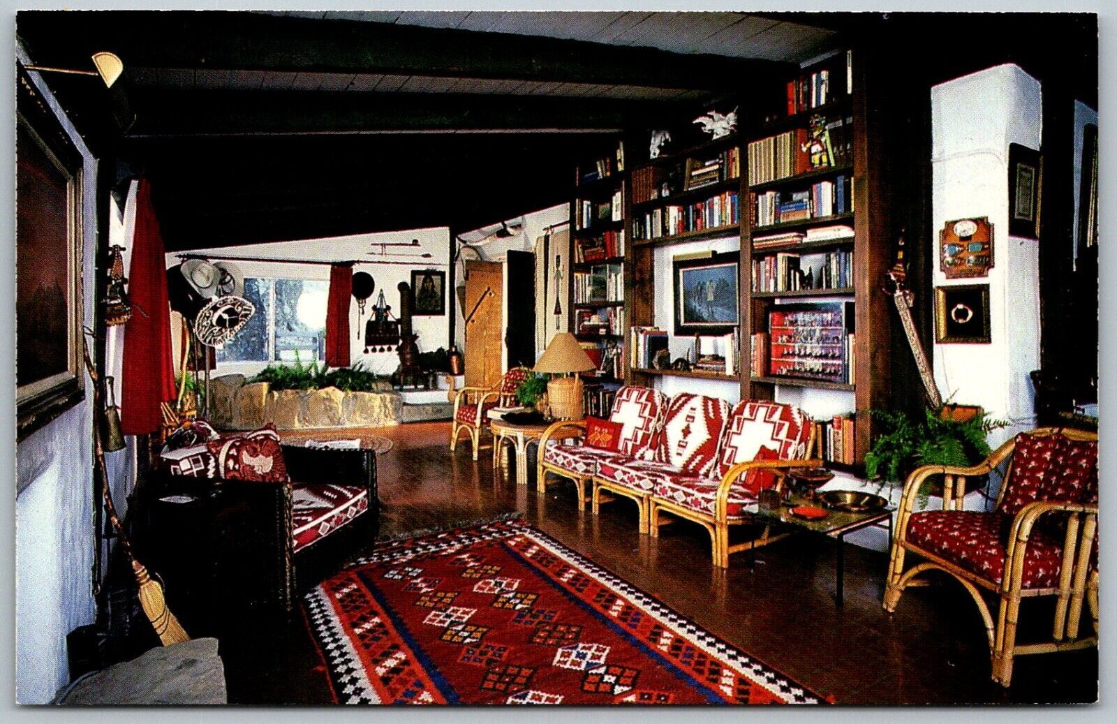 Santa Ynez California 1985 Postcard Ronald Reagan's Ranch Ranco Del ...