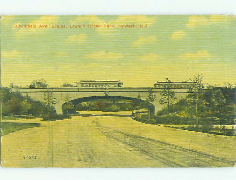 Divided-Back BRIDGE SCENE Newark New Jersey NJ HJ1526 | United States ...