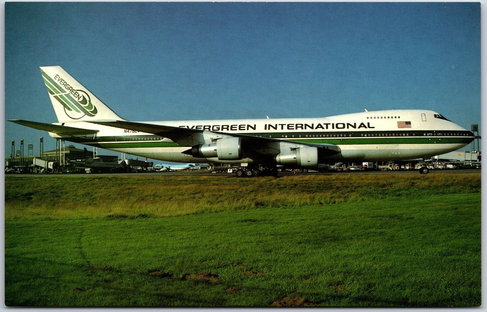 Airplane Evergreen International Airlines Boeing B-747SR-46 N478EV ...