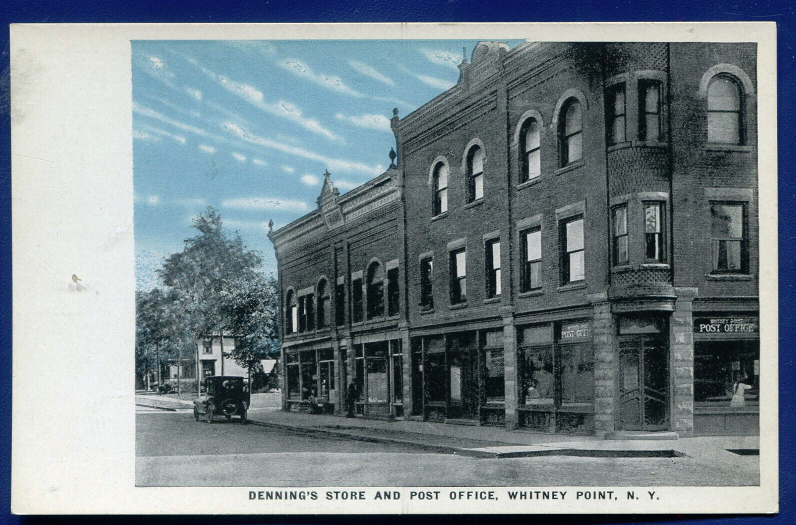 Whitney Point New York Dennings Store Post Office Postcard B505 ...