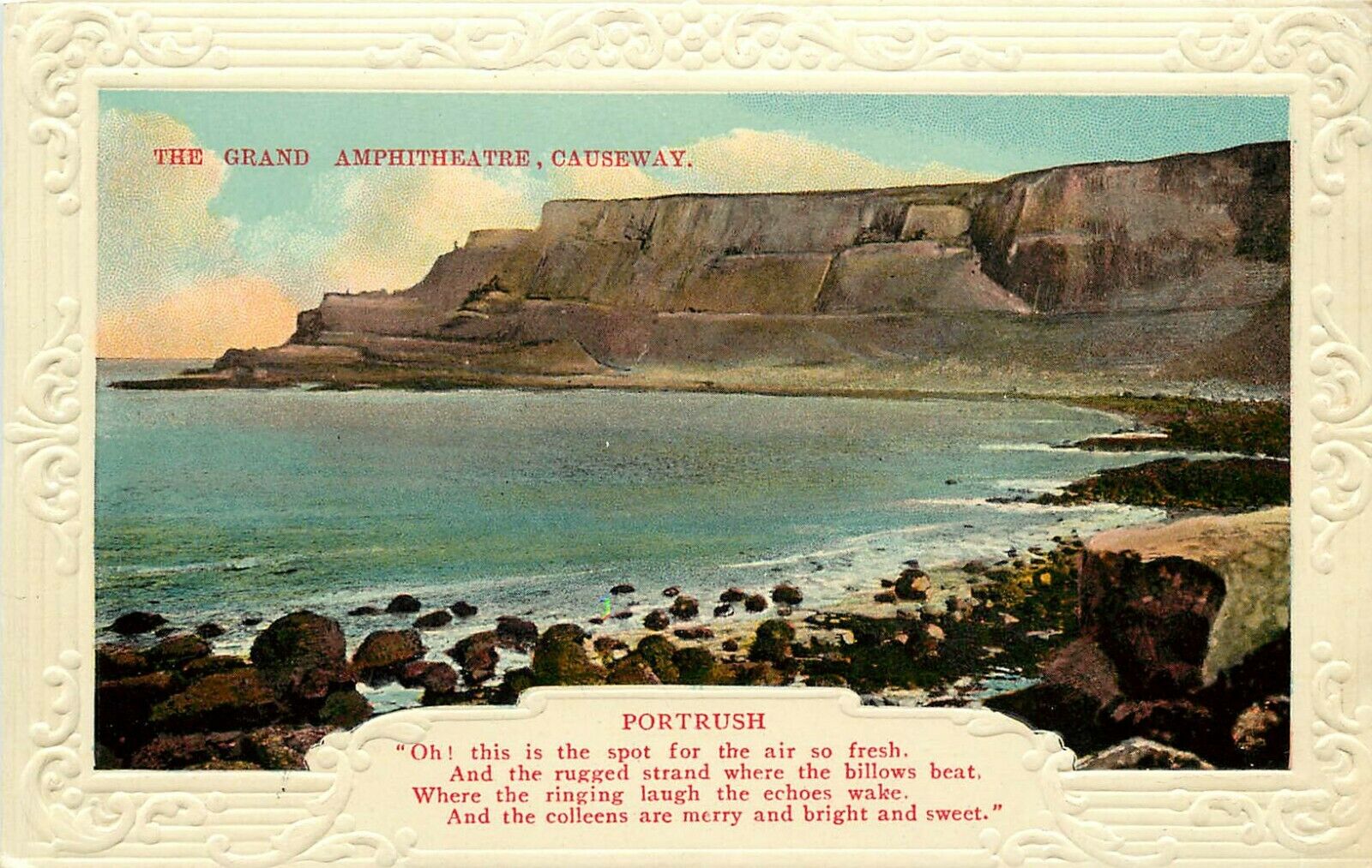 Vintage Postcard; Portrush Northern Ireland, Grand Amphitheatre ...