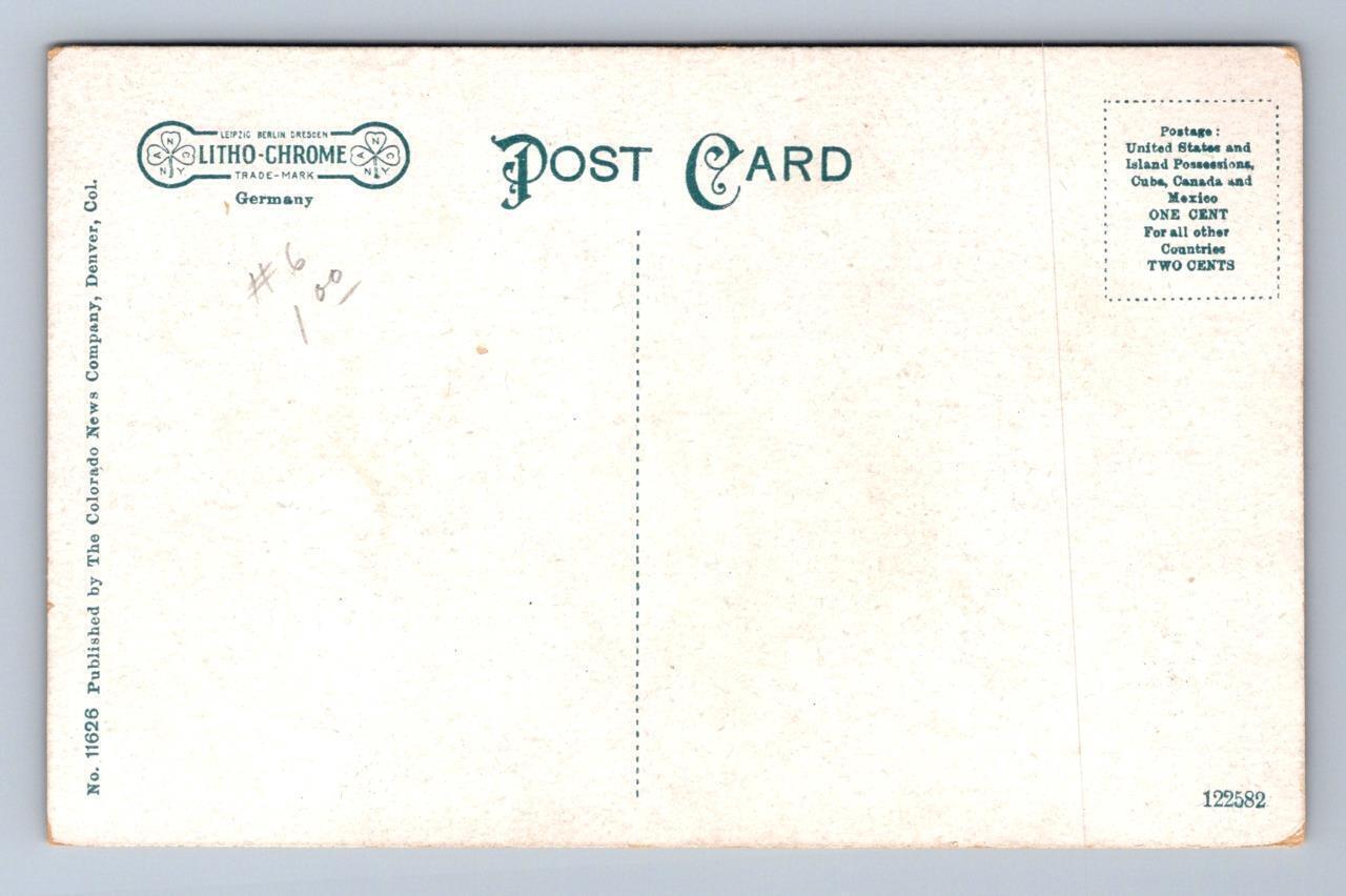 Union Train Depot North Side Denver Colorado Postcard (C. 1910 ...