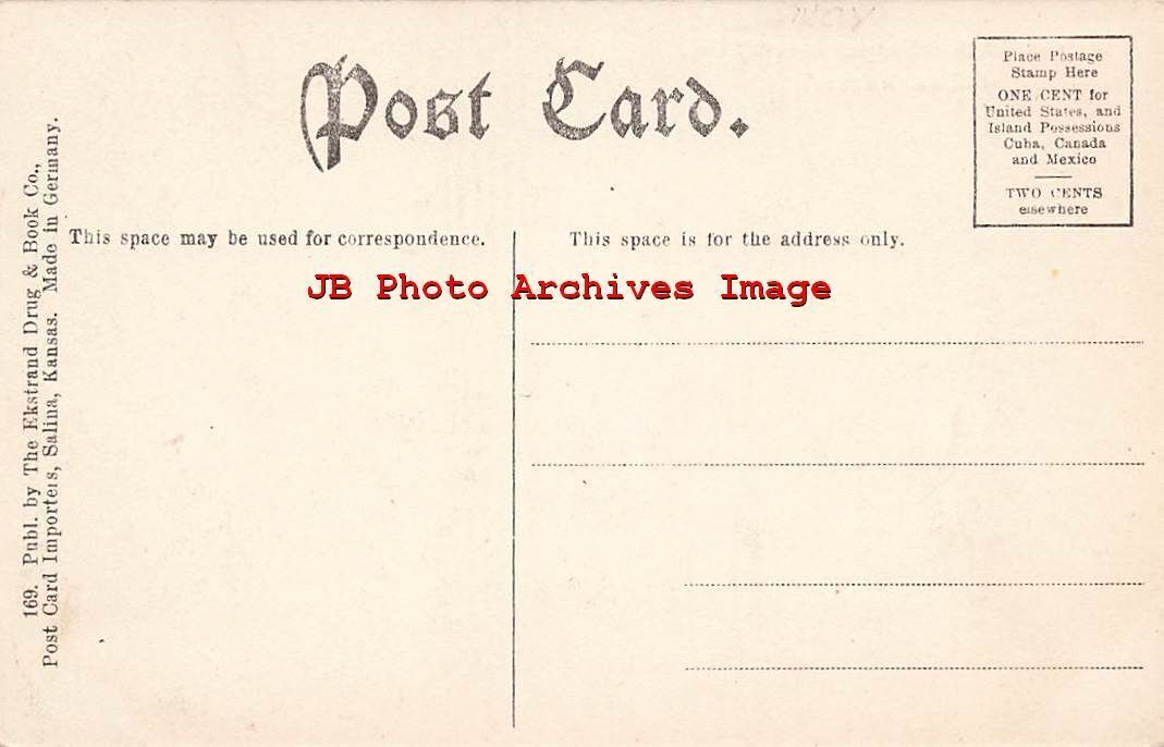 KS, Salina, Kansas, Watson-Durand-Kasper Grocery Company, Ekstrand Drug ...