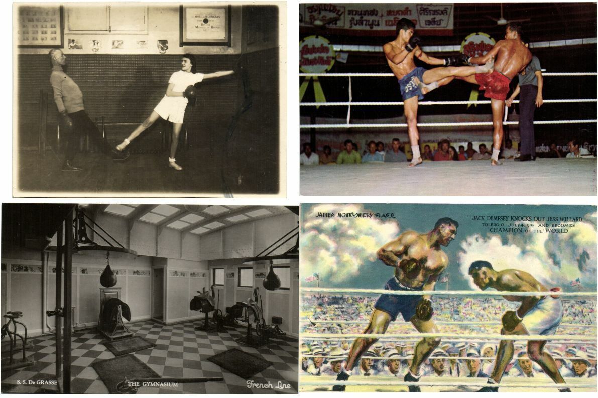 BOXING, BOX, SPORT, SPORTS 20 Vintage Postcards (L3510) | Europe ...