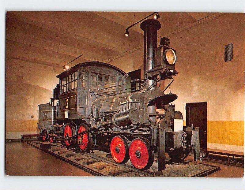 Postcard Locomotive #3, The Franklin Institute Science Museum ...