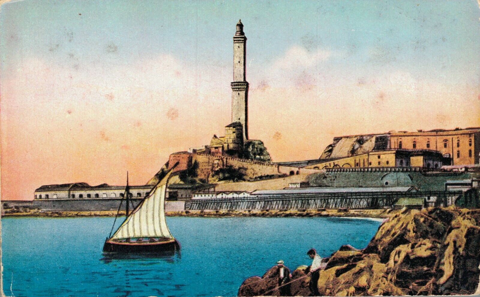 Italy - Genova La Lanterna Genoa 02.00 | Europe - Italy - Other ...