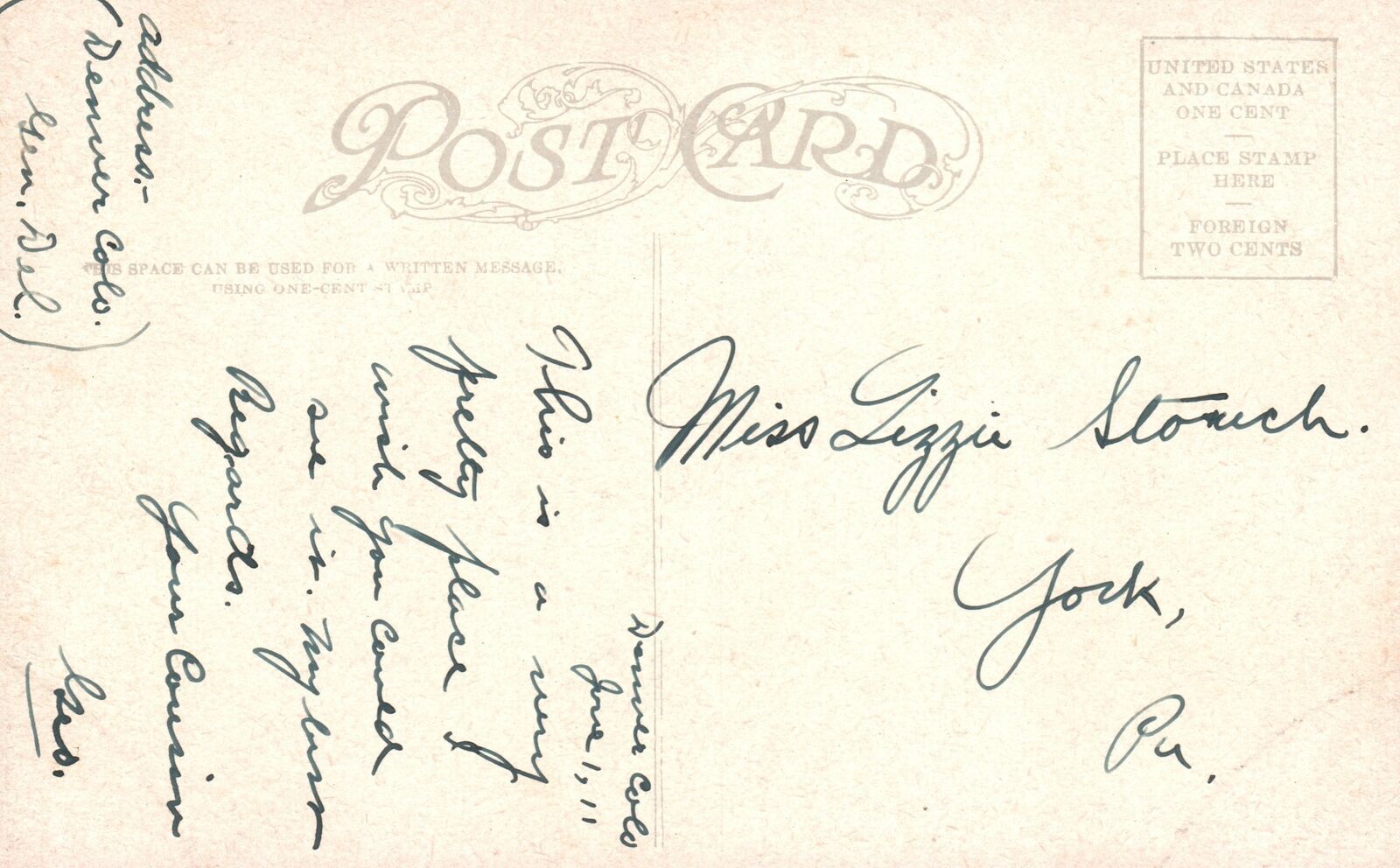 Vintage Postcard State Capitol Building Historical Landmark Denver ...